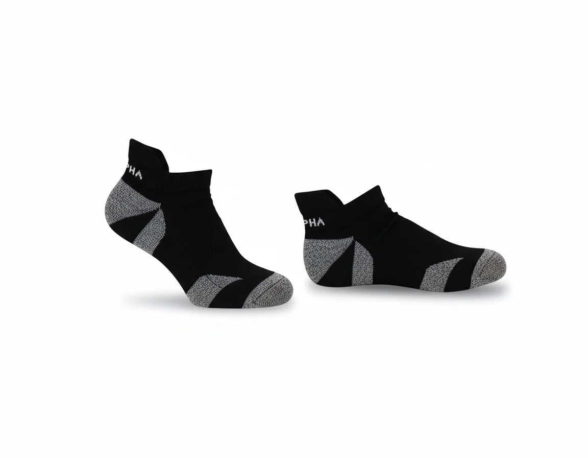Alpha Performance Ankle Socks — Precision-Engineered Left & Right Fit ...