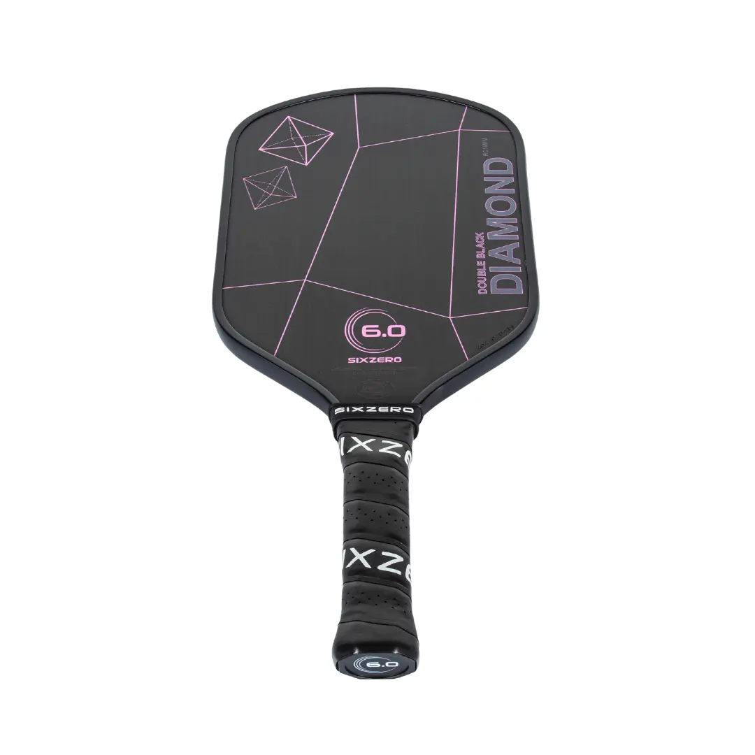 Six Zero Double Black Diamond Control 16mm Pickleball Paddle ...