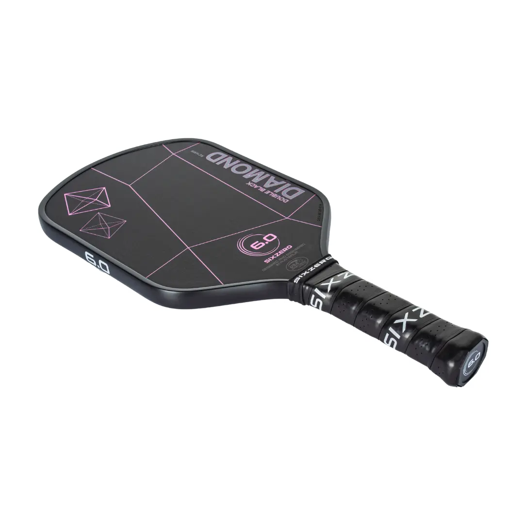 Six Zero Double Black Diamond Control 16mm Pickleball Paddle ...