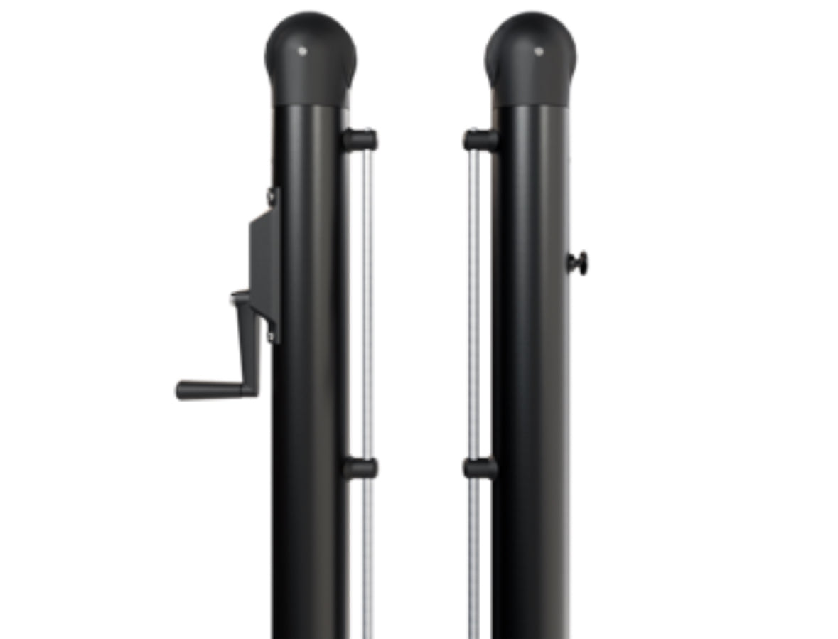 Dominator In-Ground Pickleball Posts & Net System – Pickleball Paddles ...