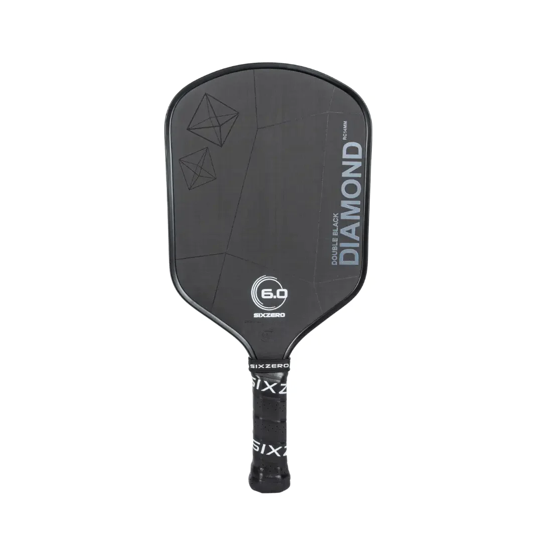 Six Zero Double Black Diamond Control 16mm Pickleball Paddle ...