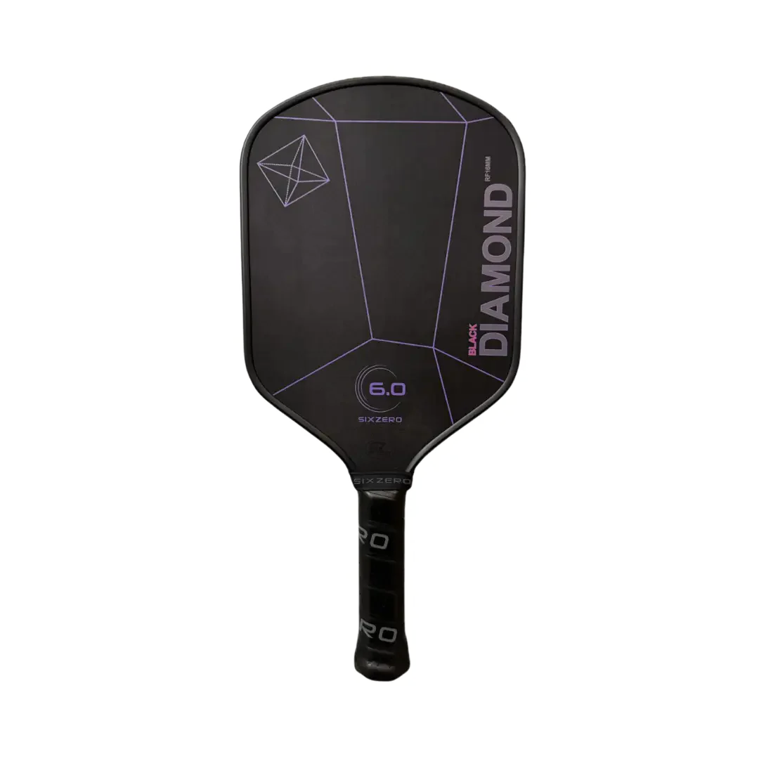 Six Zero Black Diamond Power 16mm Pickleball Paddle – Pickleball ...