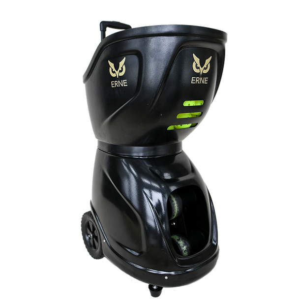 ERNE Stealth Black Pickleball Machine (Pre-Order 2 Week Ship ...